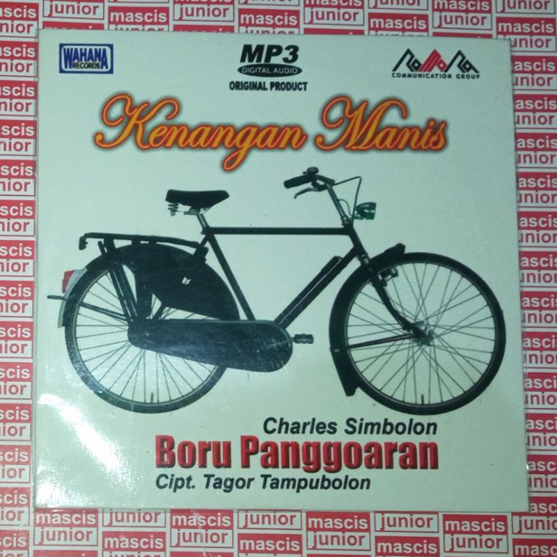 Jual CD Mp3 Batak Kenangan Manis Ft Charles Simbolon - Boru Panggoaran ...