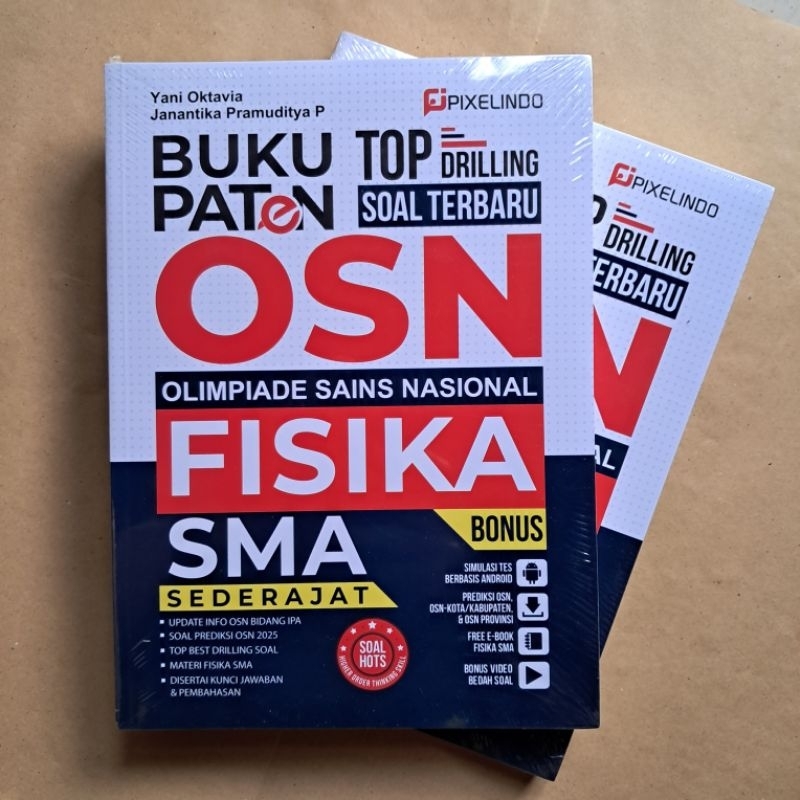 Jual BUKU OLIMPIADE SAINS NASIONAL FISIKA SMA/MA SEDERAJAT TERBARU & TERUPDATE 2025-DILENGKAPI ...