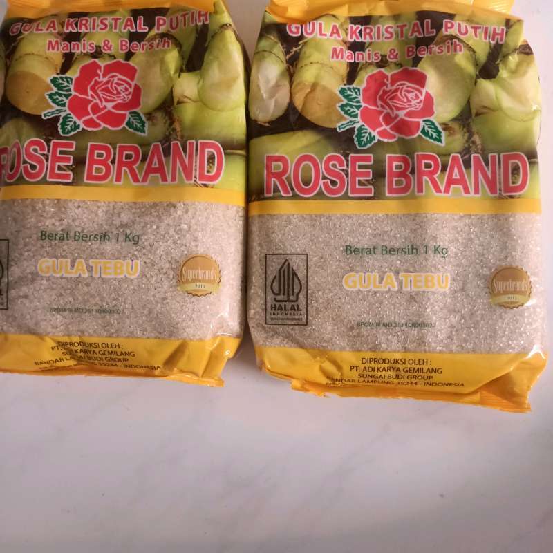Jual Gula Rose Brand 1 kg / Rosebrand Gula Pasir 1 kg Random Kuning ...