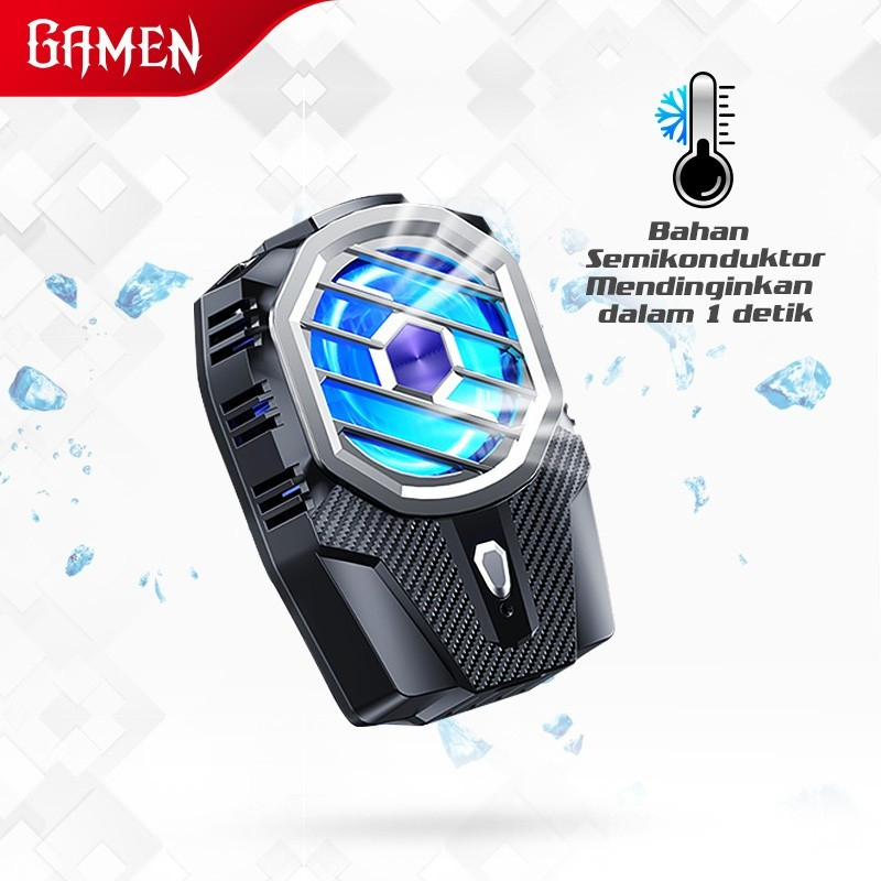 Jual Gamen GMR05 Fan Cooler HP Tanpa Kabel Wireless Type-C Rechargeable ...