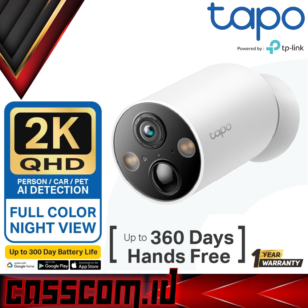Jual TPlink TAPO C425 Indoor Outdoor Wireless CCTV IP Camera SD Card ...