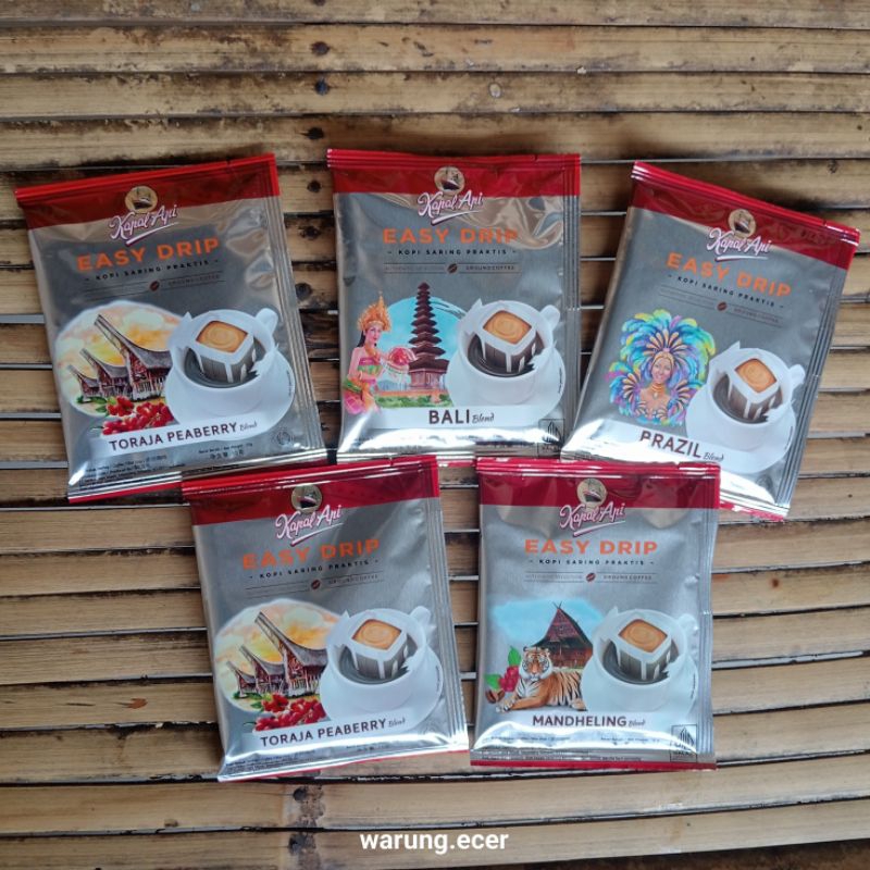 Jual ECERAN - KAPAL API PREMIUM EASY DRIP / KOPI SARING PRAKTIS FLORES ...