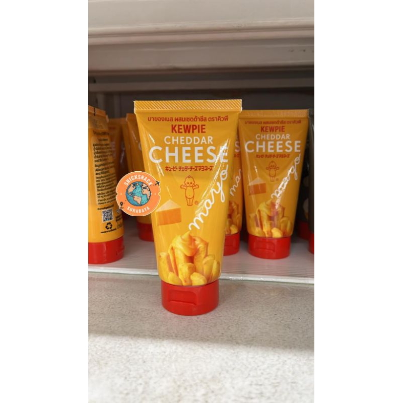 Jual Kewpie Cheddar Cheese Mayo from Thailand (HALAL) | Shopee Indonesia