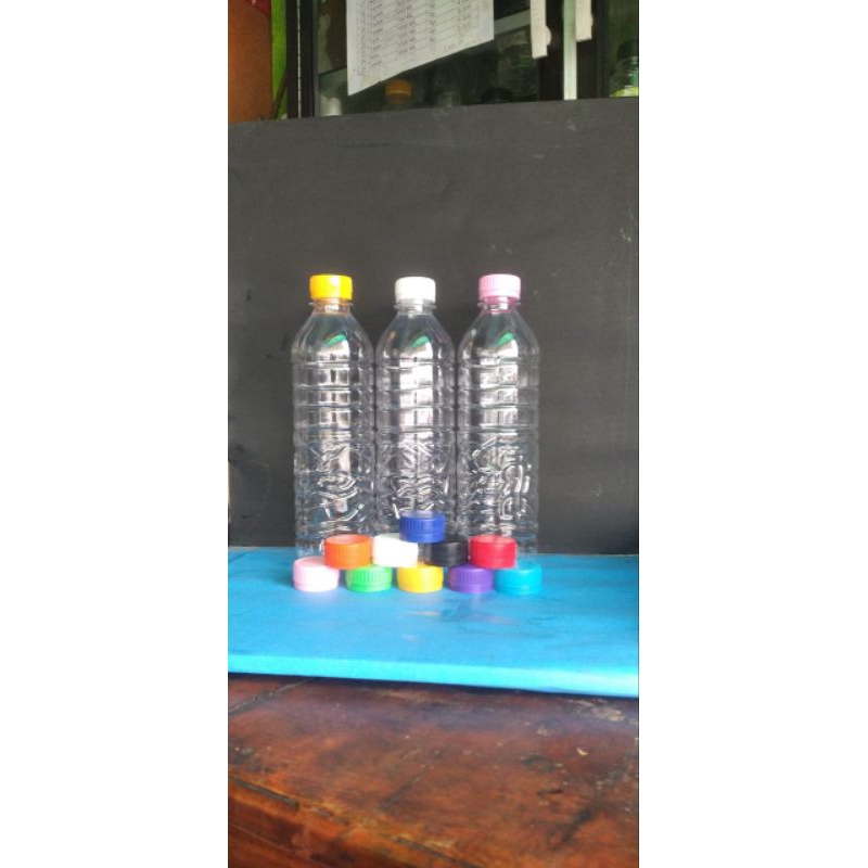 Jual (MINIMAL ORDER 20PCS) BOTOL PLASTIK 600ML LONG NECK/BOTOL AIR 600 ...
