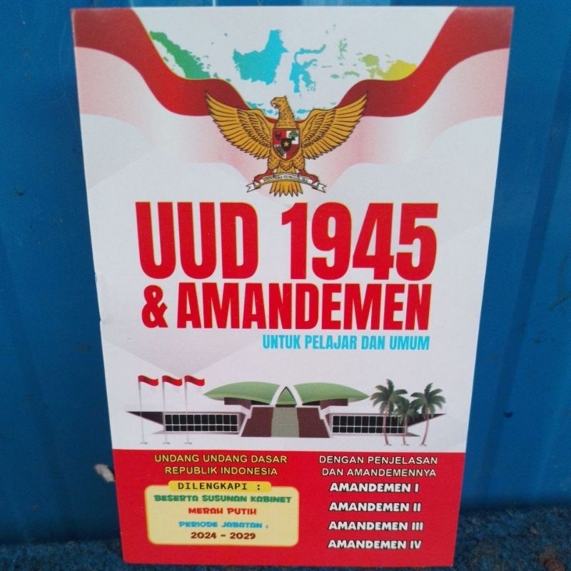Jual Buku UUD 45 Amandemen lengkap 2024-2029 Kecil | Shopee Indonesia