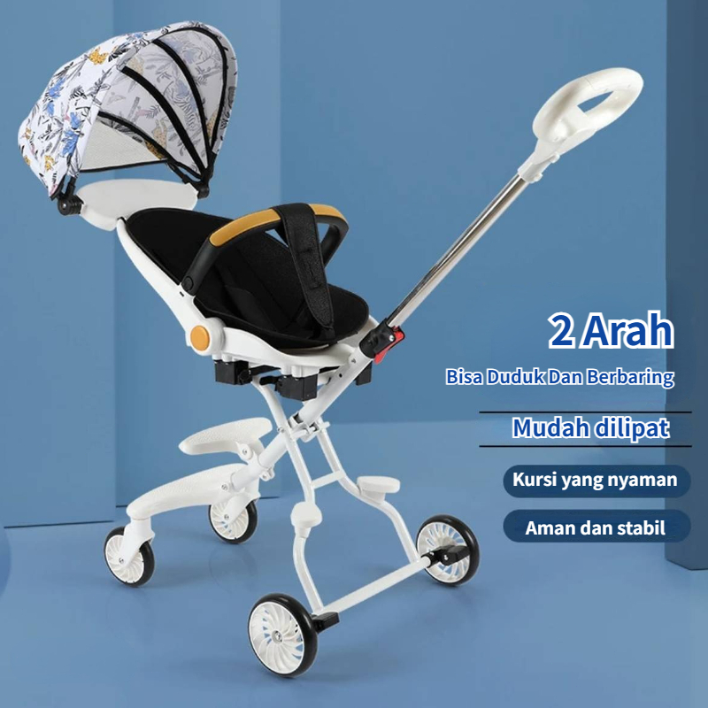 Jual BabyHome Stroller Bayi Multifungsi Kereta Dorong Bayi 2 Arah ...
