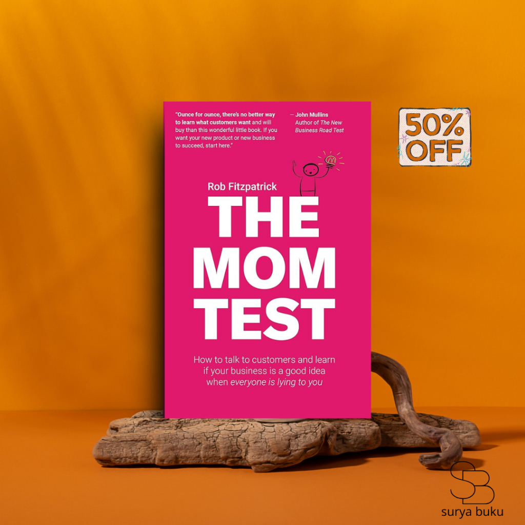 Jual [English] The Mom Test | Rob Fitzpatrick | Shopee Indonesia