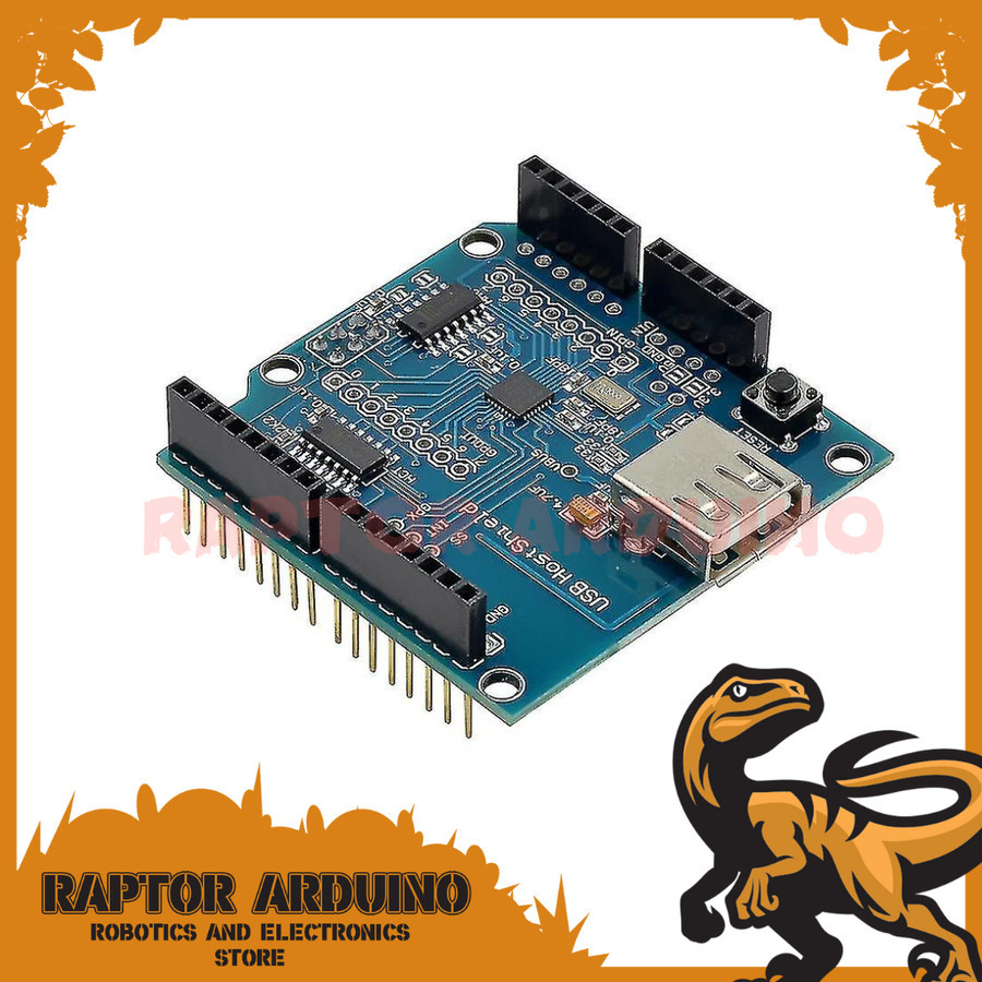 Jual USB Host Shield for Arduino Uno Mega support Google Android ADK | Shopee Indonesia