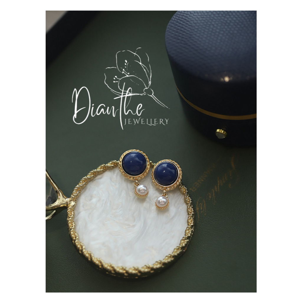 Jual 45 - Anting Vintage Davina - Anting Tusuk Elegan dengan Pemanis ...