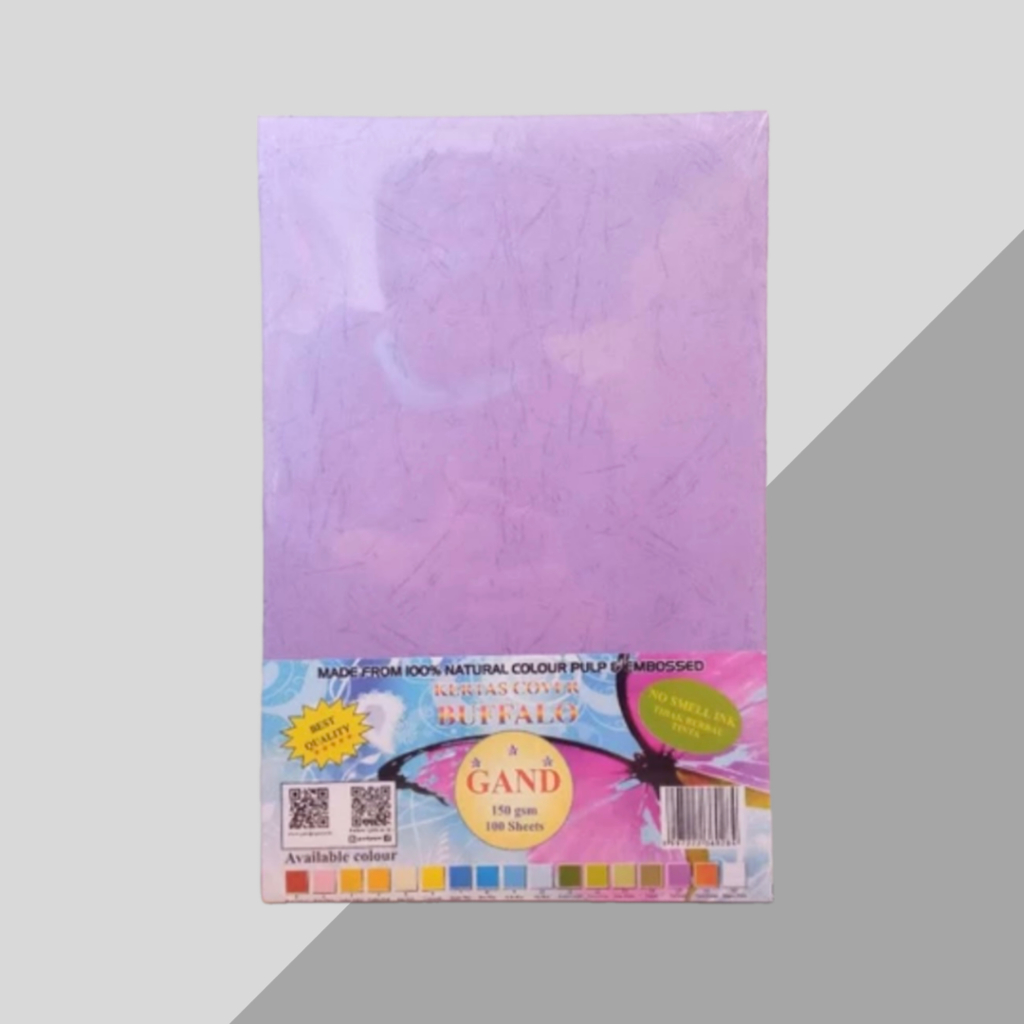 Jual 100 Pcs Kertas Karton Cover Buffalo Gand 150 Gsm Folio Karton Tekstur F4 Shopee Indonesia