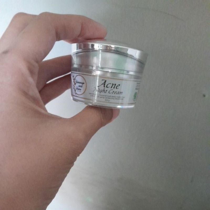Jual Acne night cream shimmer and shine byla beauty | Shopee Indonesia