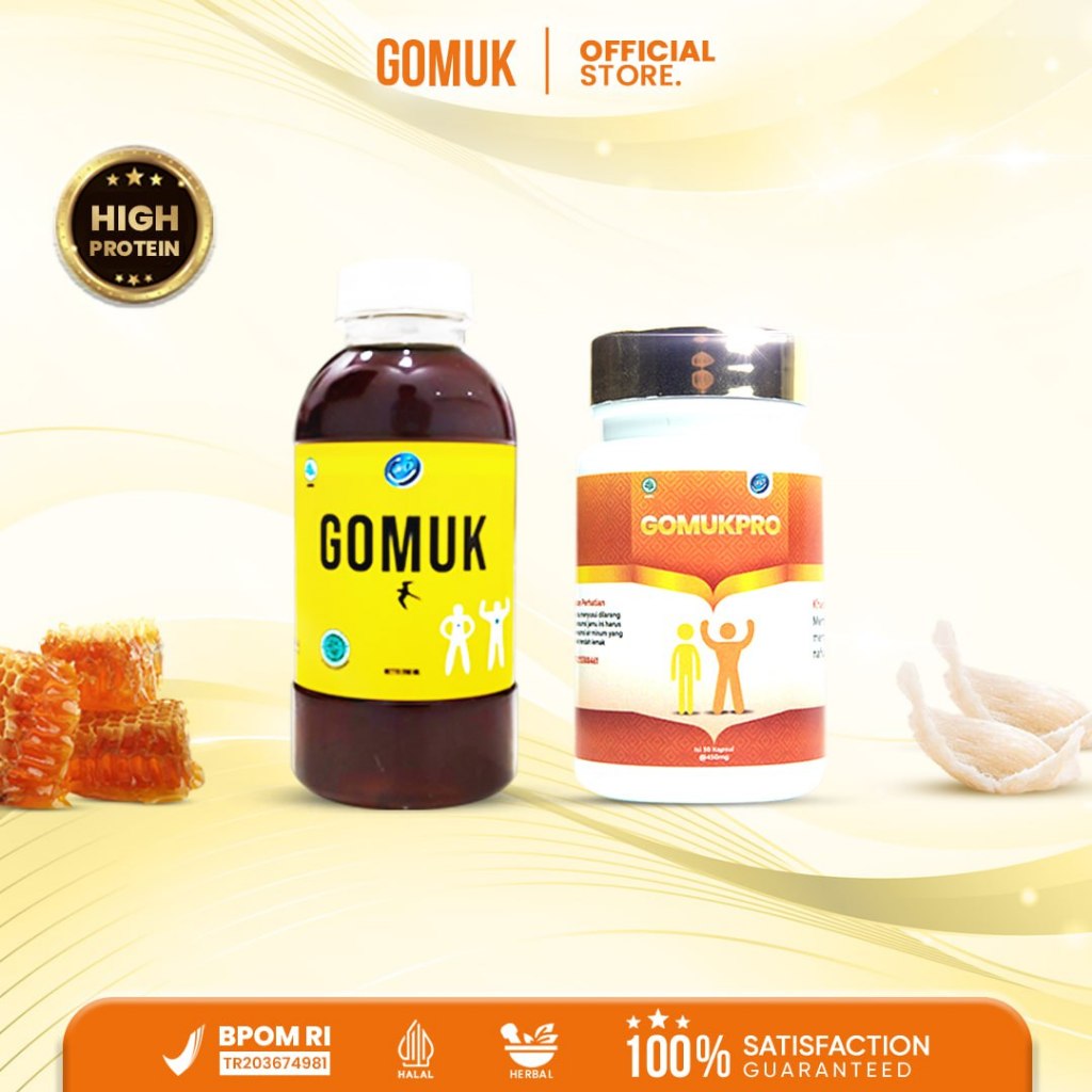 Jual Madu Gomuk (Gomuk 200ml + Gomuk Pro) - Herbal Hidup Sehat Dengan Berat Badan Ideal/ Herbal ...