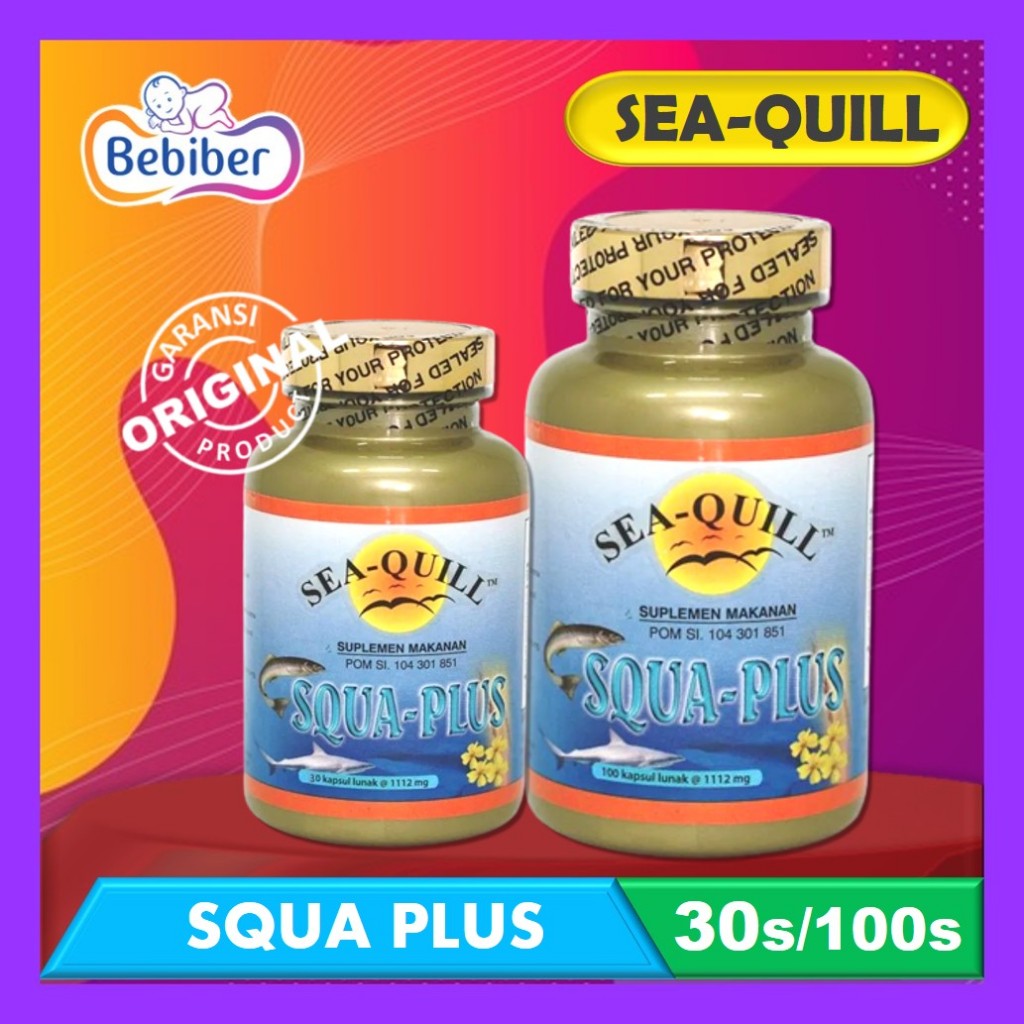 Jual Sea-Quill Squa Plus Series - Sea Quill - Seaquill Vitamin Jantung ...