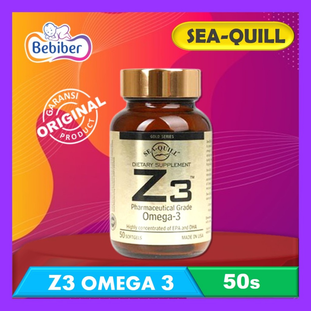 Jual Sea-Quill Z3 Omega 3 Isi 50s | Sea Quill | Seaquill Omega 3 ...