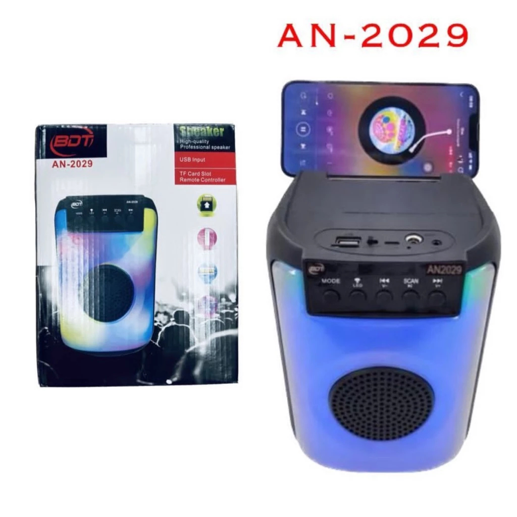 Jual SPEAKER BLUETOOTH AN 2029 WIRELESS SUPER BASS | Shopee Indonesia