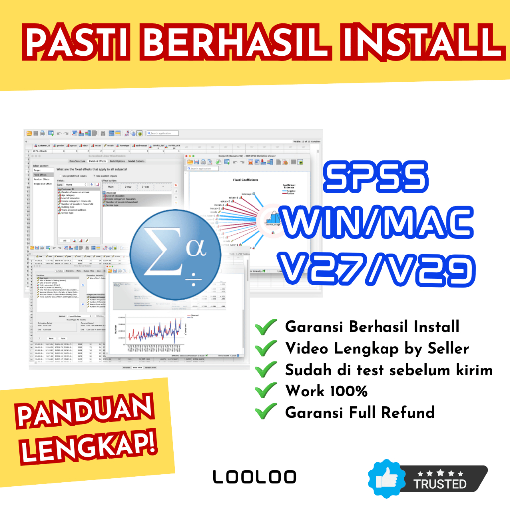 Jual SPSS 29 Full Version For Mac/WIN + Versi Lainnya | Shopee Indonesia