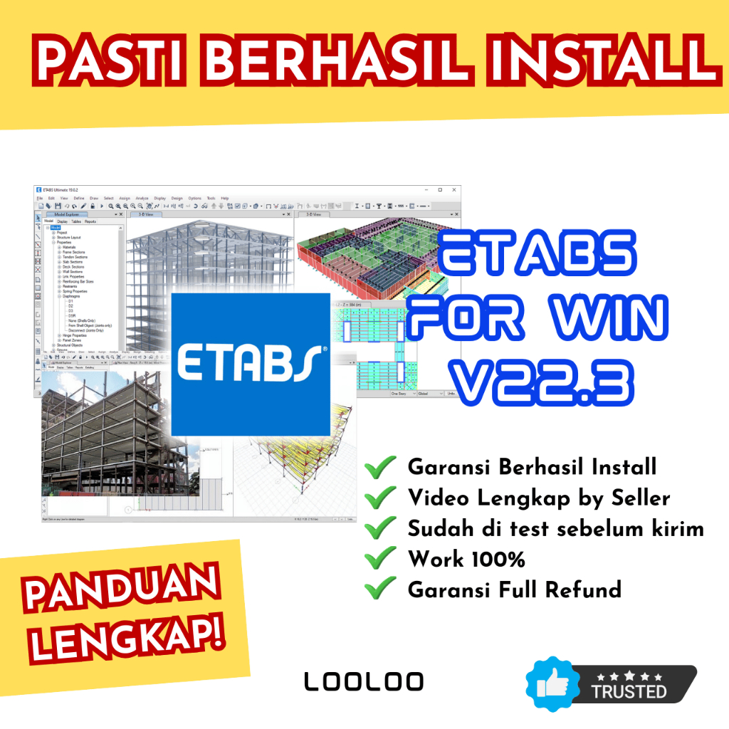 Jual ETabs Ultimate 22.3 -Win Full | Shopee Indonesia