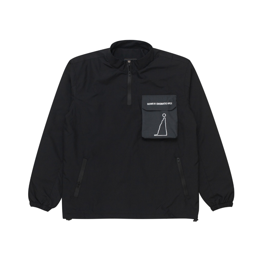 Jual Screamous WindBreaker Jacket ENIGMATIC APEX DECODER BLACK | Shopee ...
