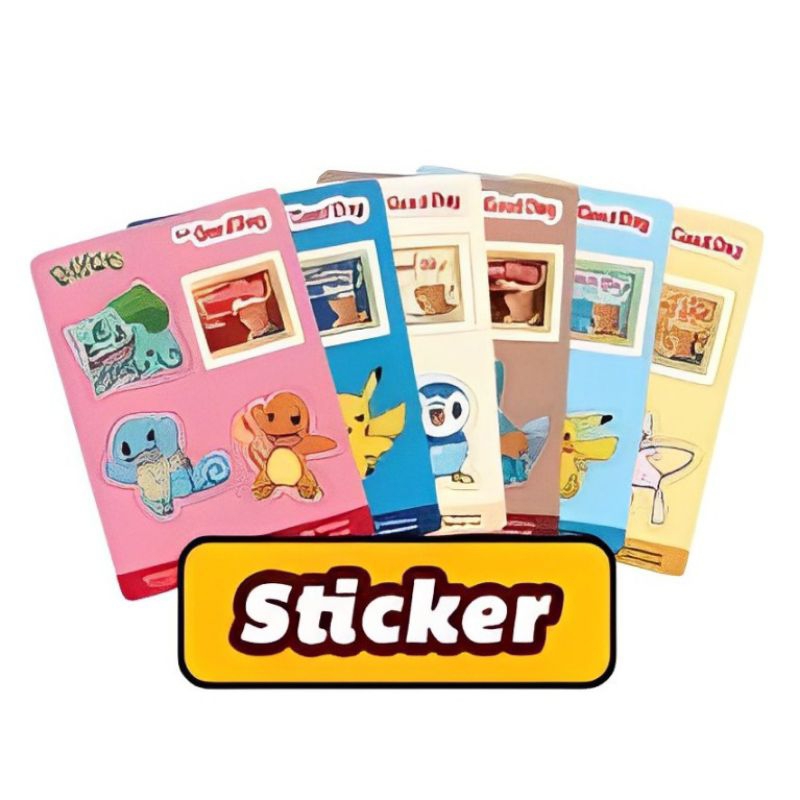 Jual Sticker GOOD DAY x Pokemon Collection Stiker Indonesia Charmander ...