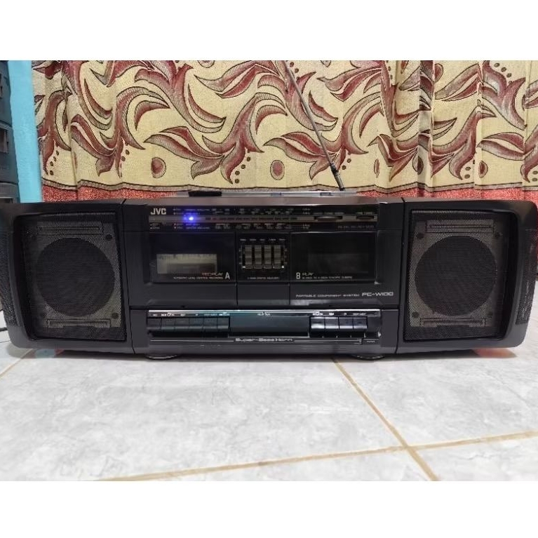 Jual Radio Antik Jadul Kompo JVC Antik Jadul dan Kompo JVC FC-W100 ...