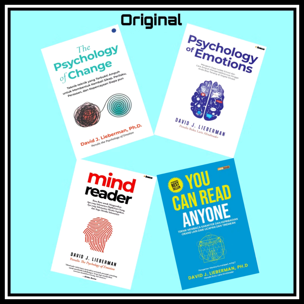 Jual Buku Mindreader Mind Reader The Psychology Of Emotion Change Get ...