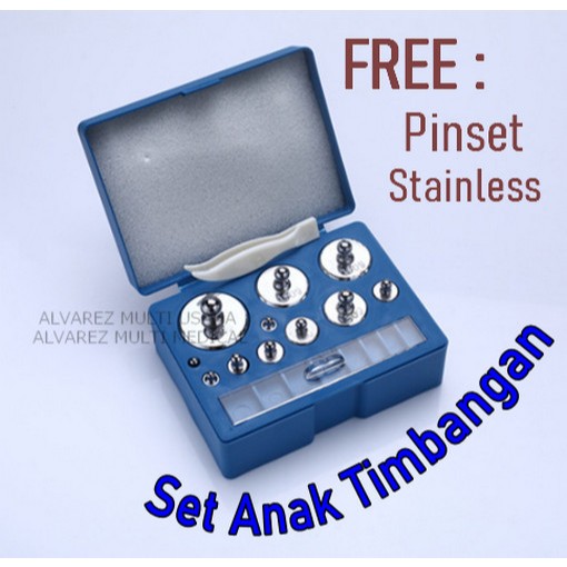 Jual Anak Timbangan Set - Kalibrasi Gram - Bandul Timbangan – Pemberat ...
