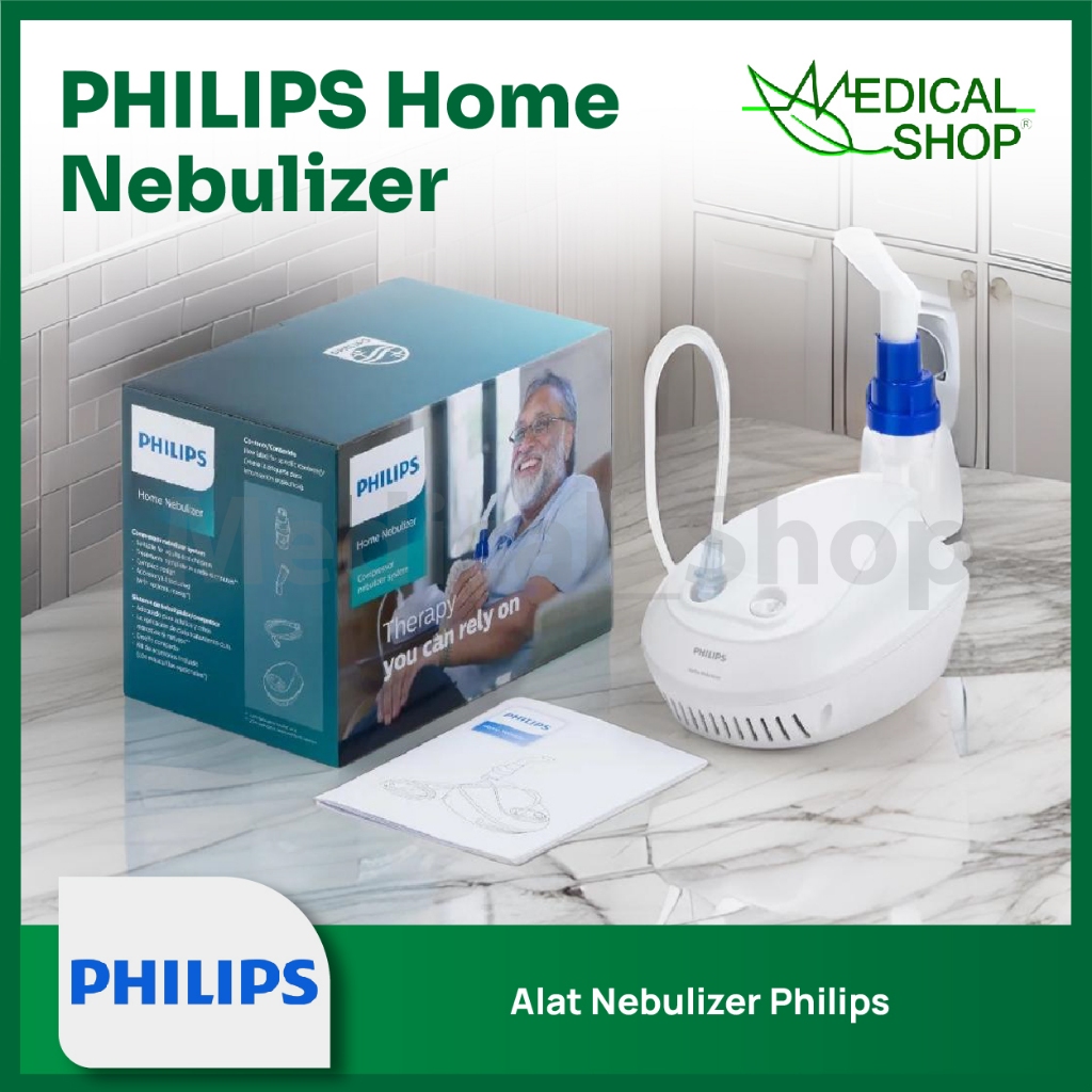 Jual PHILLIPS l NEBULIZER HOME COMPRESSOR l Alat Bantu Pernafasan ...