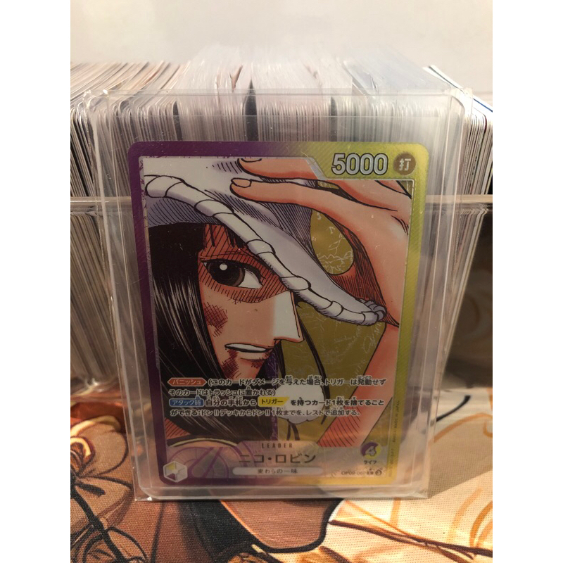 Jual Op09 tcg nico robin P-L | Shopee Indonesia