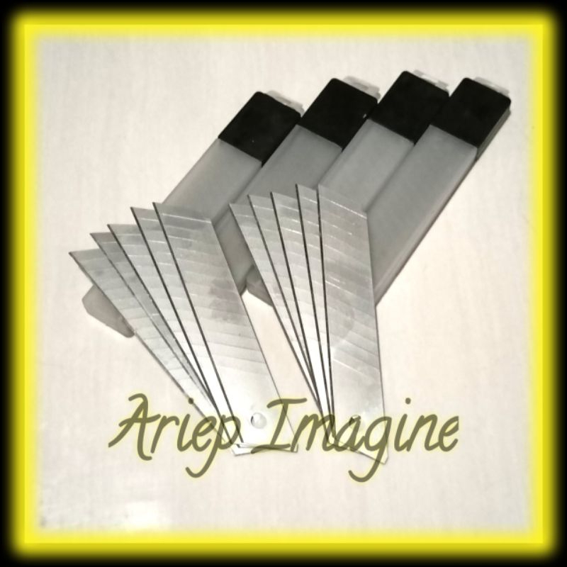 Jual Refill Pisau Cutter Besar isi 10 per tube | Shopee Indonesia