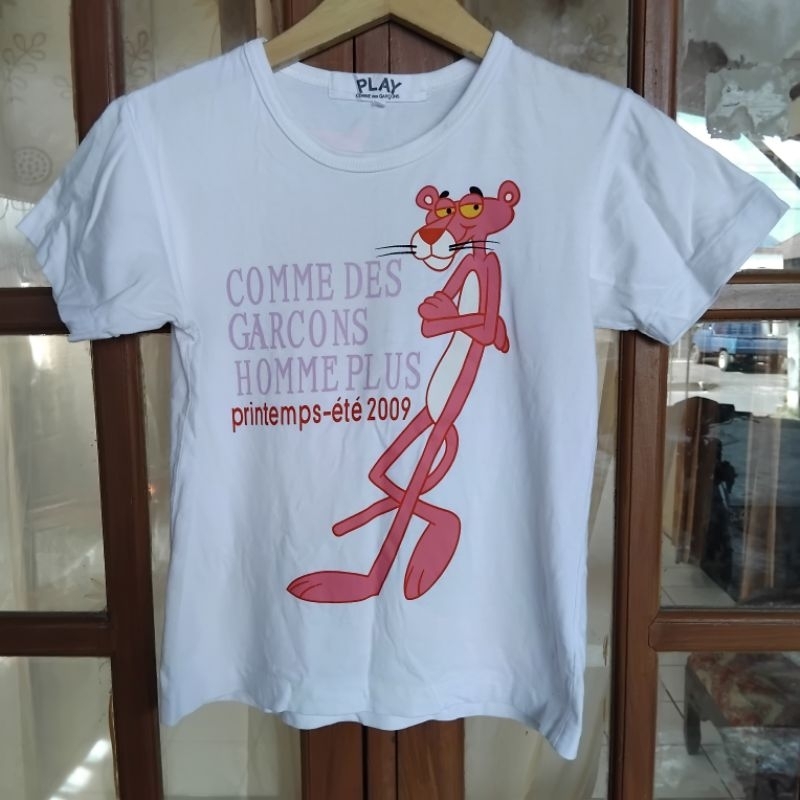 Jual Comme Des Garcons CDG Play x Pink Panther Tee (S) | Shopee Indonesia