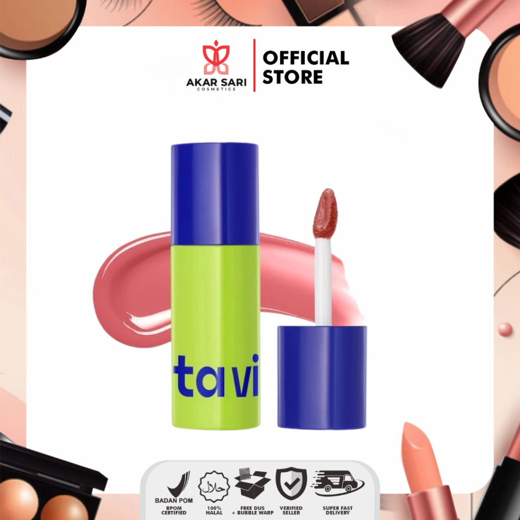 Jual TAVI GEL TO OIL STAINING LIP GLIDE 4g - Lip Tint Lip Glide Lip Oil ...