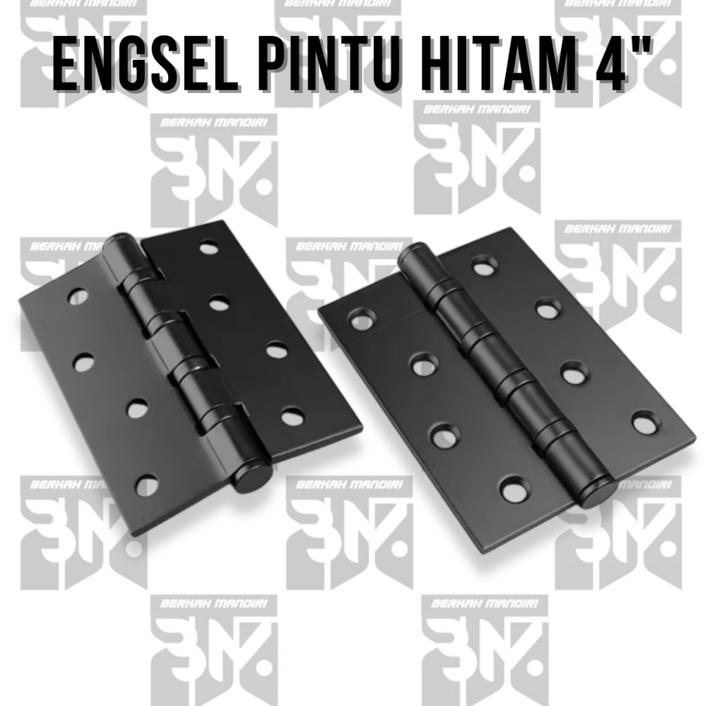 Jual Engsel Pintu Rumah Jendela Besi Engsel Hitam Kamar Mandi 4 Inch ...