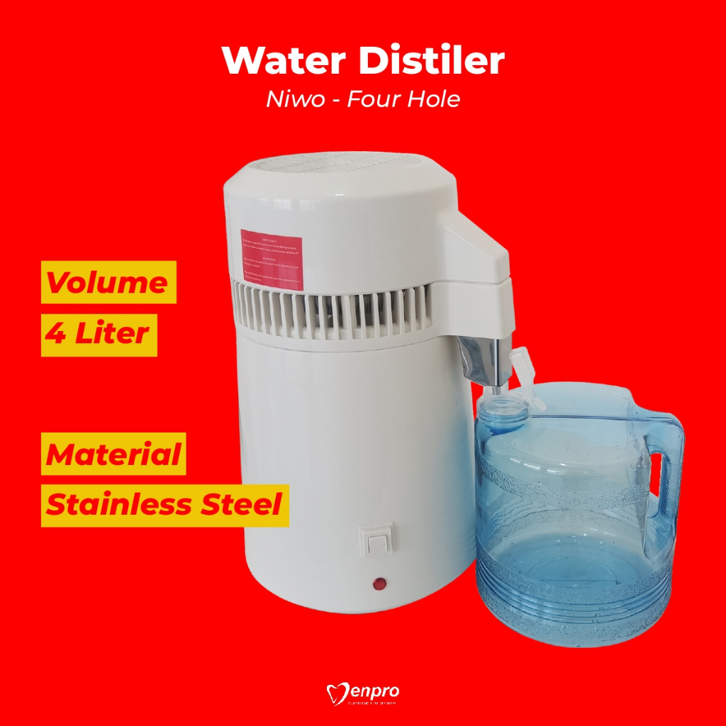 Jual Dental Water Distiller / Medical Filter Purifier / Aquadest Dokter ...