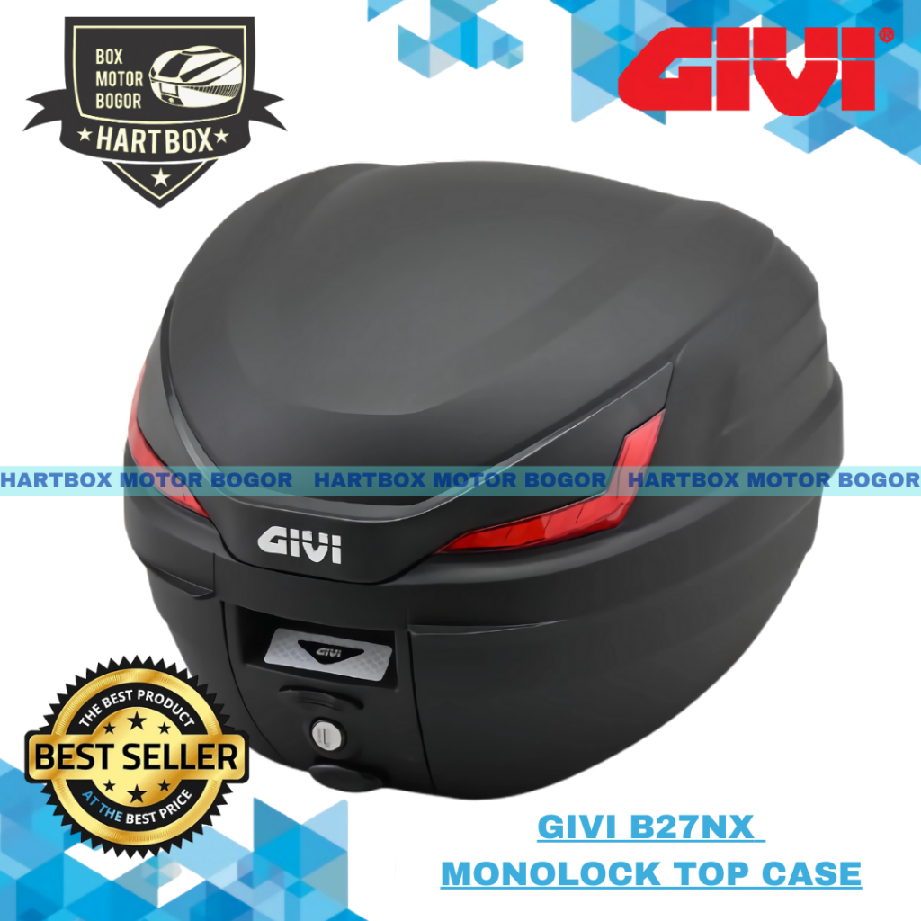 Jual BOX MOTOR GIVI B27NX TERBARU 2024 BOX MOTOR KECIL MATIC BEBEK B 27 ...