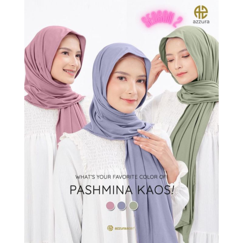 Jual AZZURASCARF | PASHMINA KAOS MELEYOT | JILBAB PASHMINA MELEYOT ...