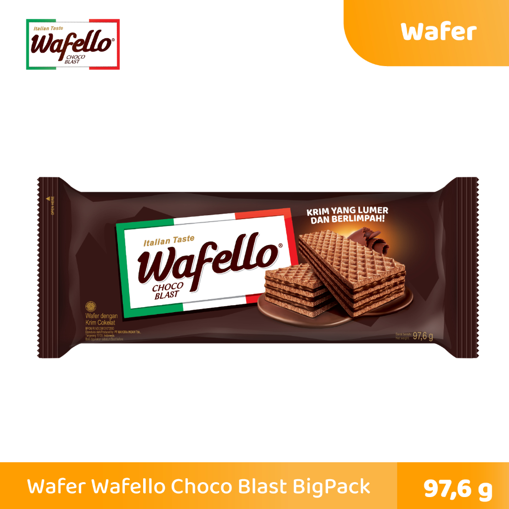 Jual Wafer Wafello Choco Blast BigPack | Shopee Indonesia