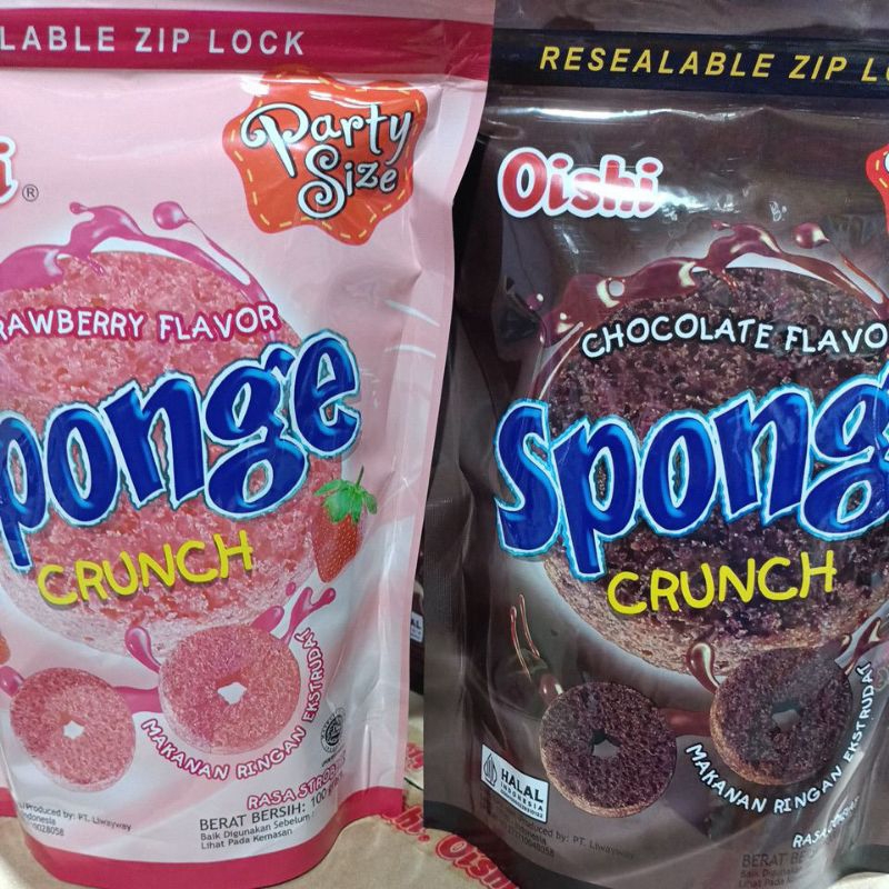 Jual Oishi Sponge Crunch 100 Gram | Shopee Indonesia