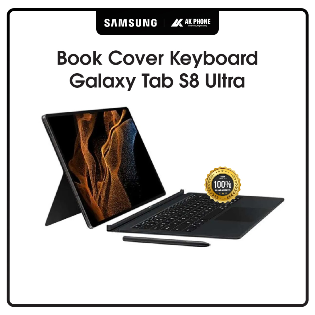 Jual Book Cover Keyboard Galaxy Tab S8 Ultra Original Samsung Indonesia ...