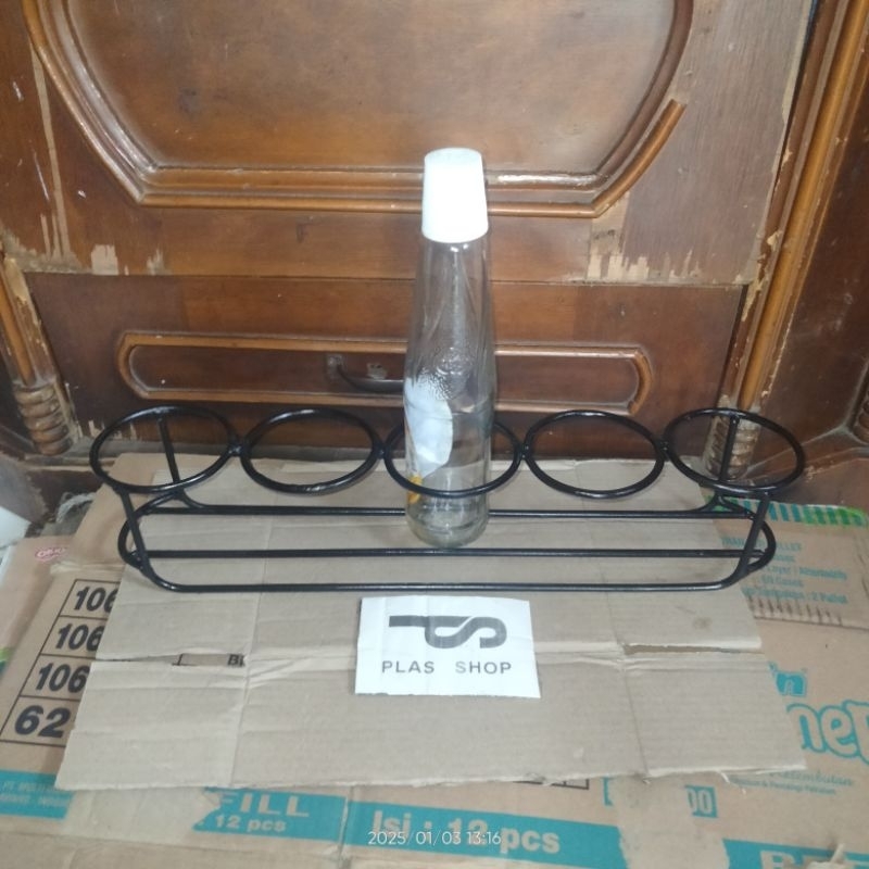 Jual Rak Dudukan Botol Sirup Diameter 7cm - Anti Karat , Kokoh, Harga ...
