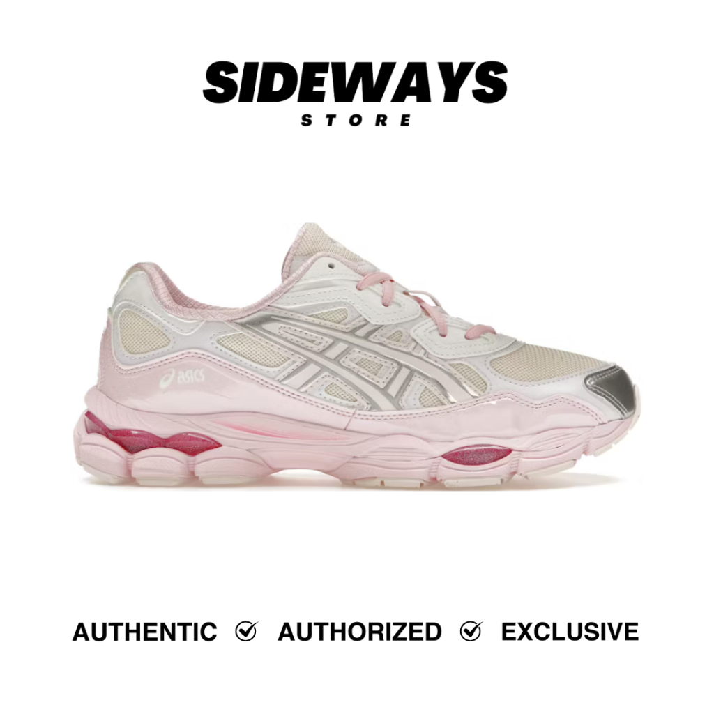 Jual Asics Gel-NYC X Kicki Yang Zhang Pink Cream Pure Silver | Shopee Indonesia