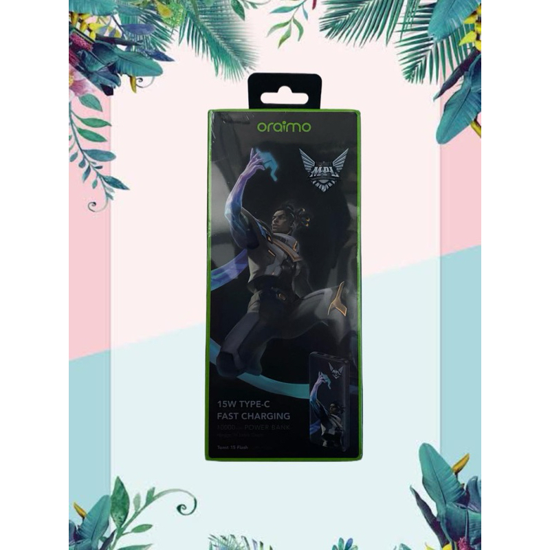 Jual Oraimo Powerbank Mobile Legends OPB-1100 Kapasitas 10.000 Mah ...