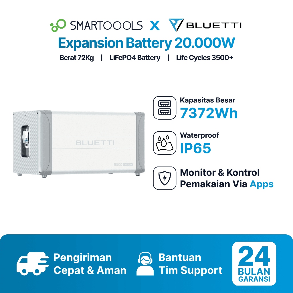 Jual Expansion Battery BLUETTI B700 Baterai Tambahan Power Station ...