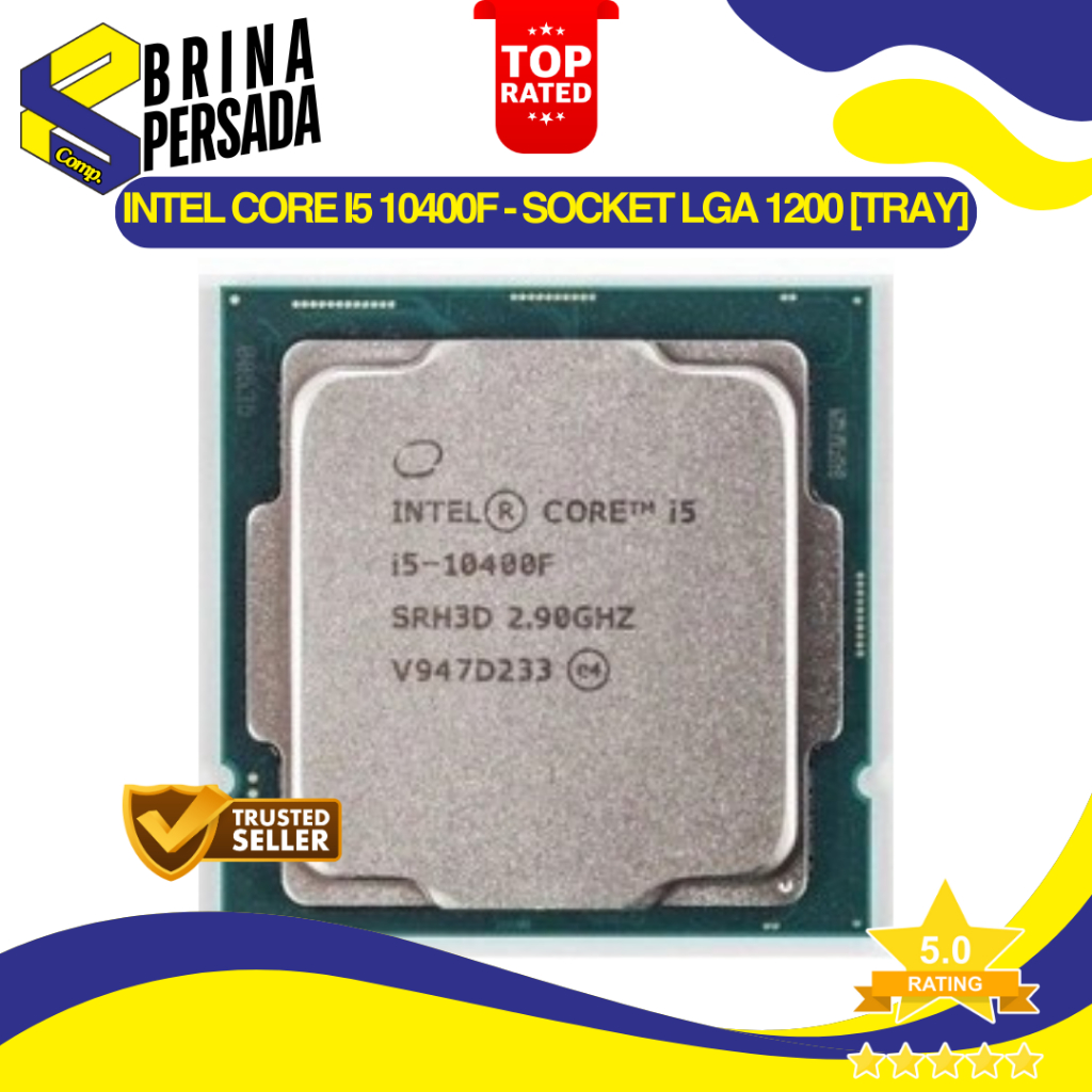 Jual Intel Core i5 10400F - Socket LGA 1200 [TRAY] | Shopee Indonesia