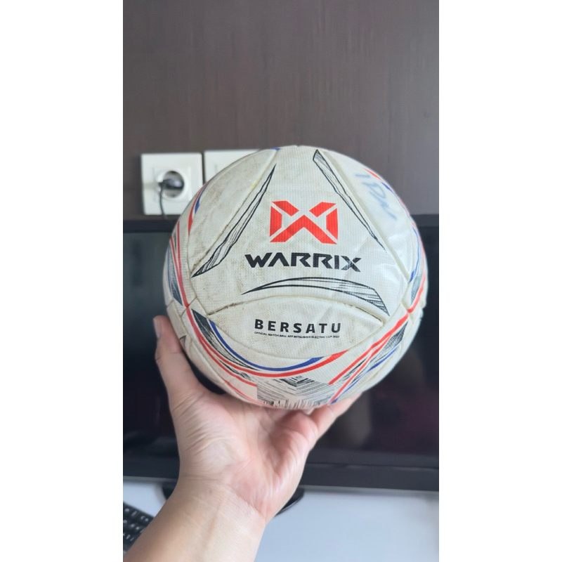 Jual Bola Warrix size 5 AMEC 2022 Official Match Ball | Shopee Indonesia