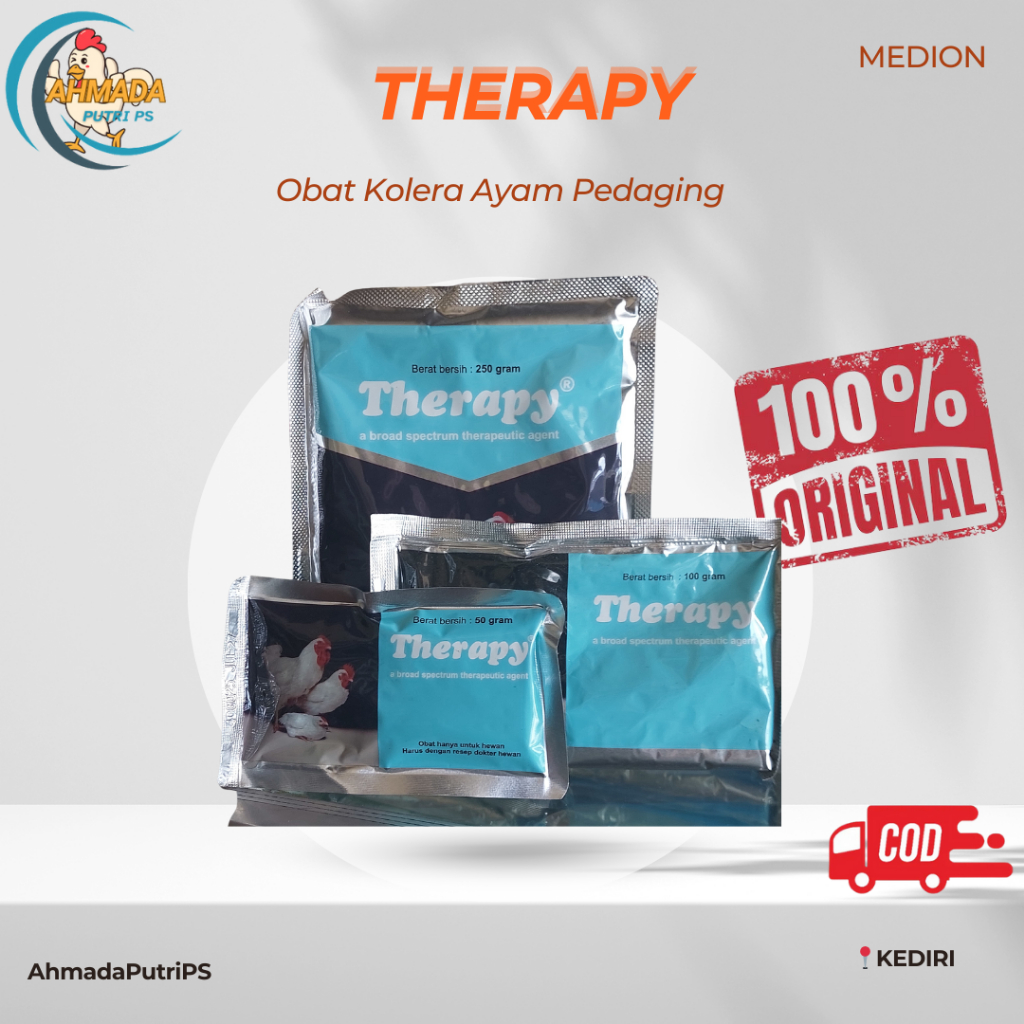 Jual THERAPY MEDION OBAT KOLERA AYAM PEDAGING | Shopee Indonesia