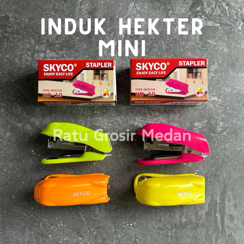 Jual STAPLER INDUK SKYCO MINI WARNA WARNI | Shopee Indonesia