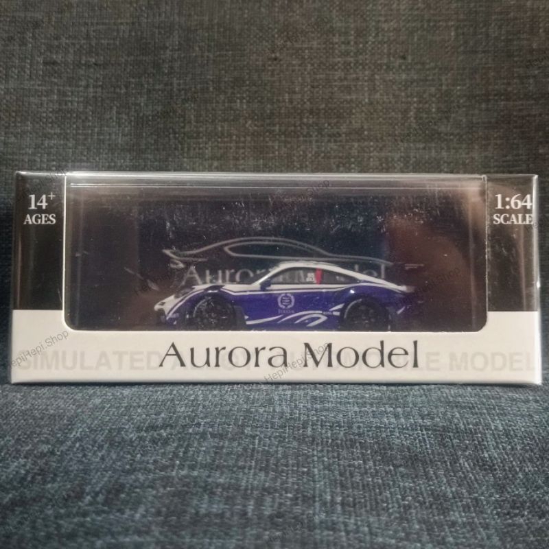 Jual Aurora Model Porsche 992 GT3 RS Jebsen Racing Blue White Limited ...