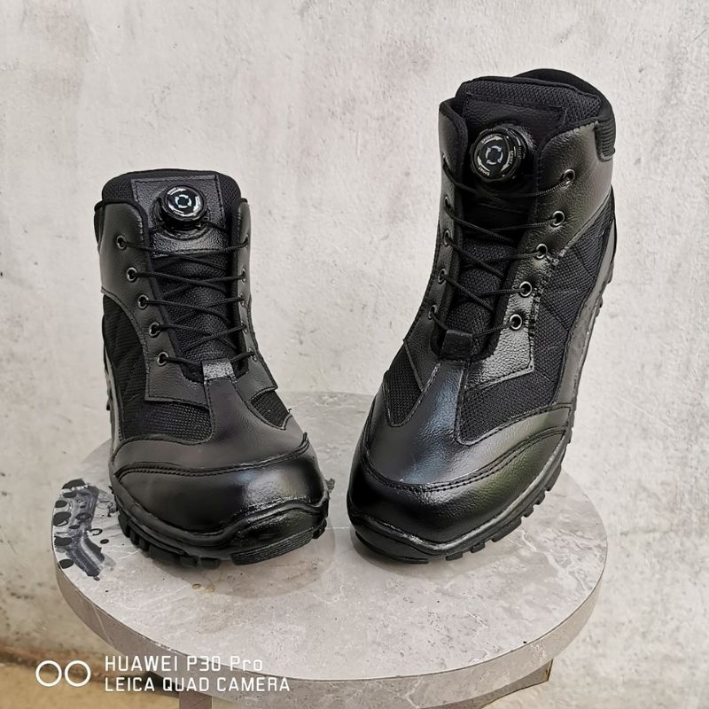 Jual KING RAMSES II Sepatu Safety Boot Kulit Pria Kulit Sapi Asli 100 % ...
