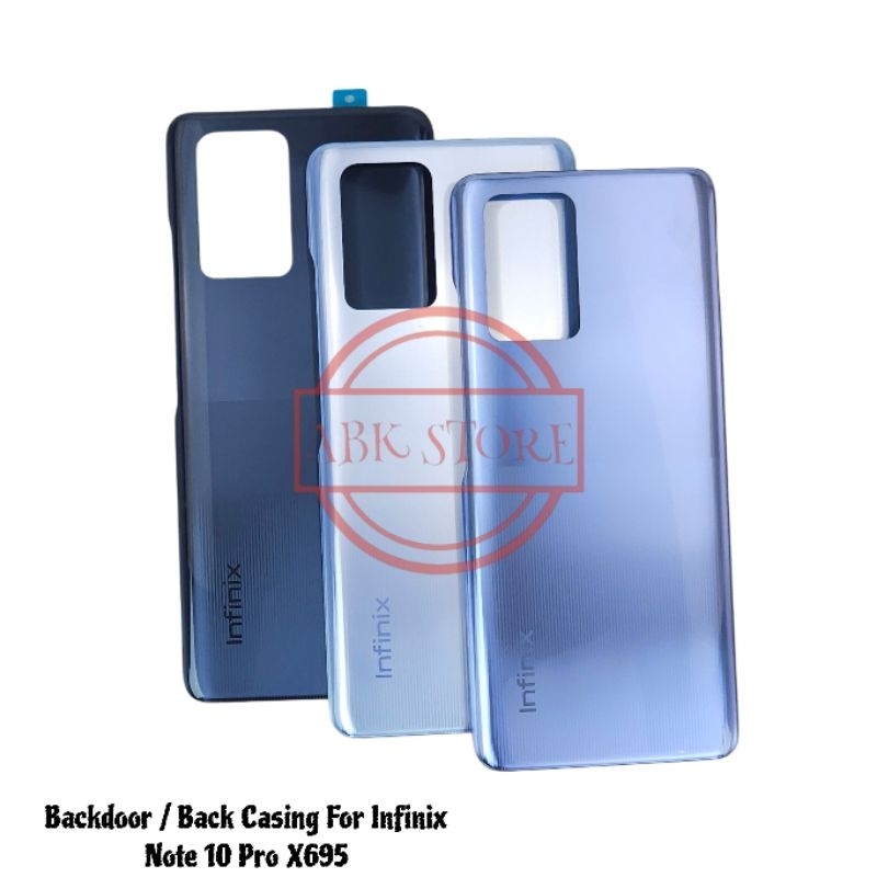 Jual BACKDOOR - BACKCOVER - BACK CASING FOR INFINIX NOTE 10 PRO X695 ...