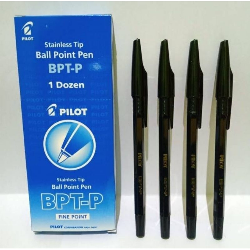Jual Pilot Hitam Bolpoint Pilot Hitam Pulpen BPTP Pilot Hitam | Shopee ...